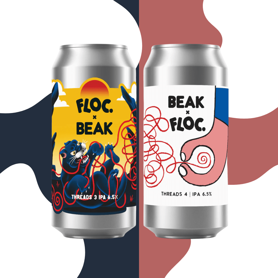 THREADS 3 & 4 | 6.5% IPA | Beak X Floc.